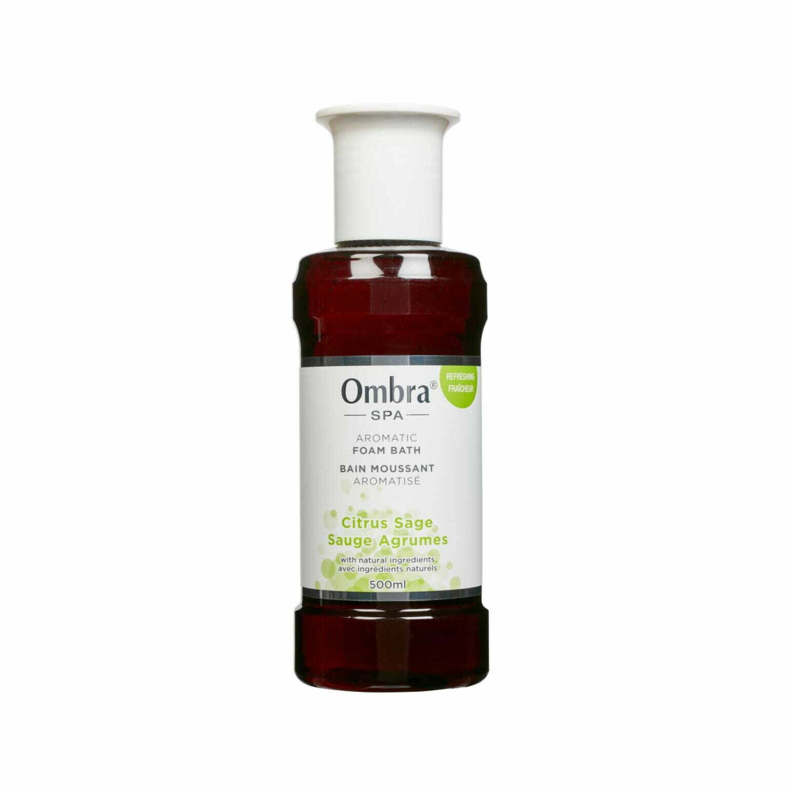 Ombra Foam Bath Rose Green Tea
